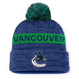 Fanatics Damen Bommelmütze "Fanatics Mütze Vancouver Canucks Authentic ProRink Beanie Cuff", bunt, 100% Polyacryl, Mützen