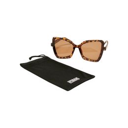 Urban Classics Damen Sonnenbrille "Urban Classics Unisex Sunglasses Mississippi"braun, Sonnenbrillen