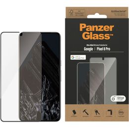 PanzerGlass Displayschutzfolie "Displayschutz Google Pixel 8 Pro - Ultra-Wide Fit", B:7,05cm H:0,02cm T:15,64mm, transparent, Displayfolien, Kratz-&