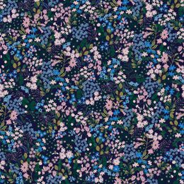 Joules Vliestapete "Gilmorton Ditsy Garden Greens", B/L: 0,52m x 10m, Rollen: 1, blau, Wohnzimmer, Tapeten, floral