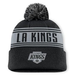 Fanatics Damen Bommelmütze "Fanatics Mütze Los Angeles Kings A/ Beanie Cuff W/Pom", bunt, 100% Polyacryl, Mützen