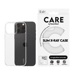 Handyh&uuml;lle "Case Fashion X-Ray Soft Basic Apple iPhone 16 Pro Max", B:11cm H:1,9cm T:19,6cm, transparent, CARE BY PANZERGLASS, H&uuml;llen, Backcover,