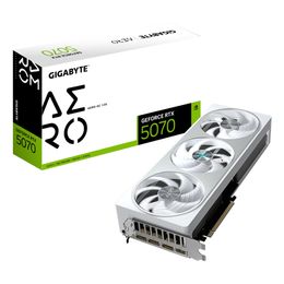 Gigabyte Grafikkarte "GeForce RTX 5070 AERO OC 12G Grafikkarte - 12GB GDDR7, 192 Bit, PCI-E"ohne farbbezeichnung, Grafikkarten