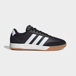 Sneaker adidas Sportswear "VL COURT 00S", Damen, Gr. 42,5, core schwarz, cloud wei&szlig;, core wei&szlig;, Leder, Synthetik, Schuhe Sneaker