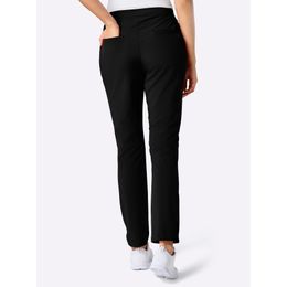 Catamaran Damen Trekkinghose, schwarz, Gr. 52, unifarben, 72% Viskose, 25% Polyamid, 3% Elasthan, Hosen