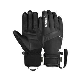 Reusch Damen Skihandschuhe "Booster GORE-TEX", schwarz, Gr. 9, unifarben, 70% Polyester, 27% Lederimitat, 3% Elasthan, Handschuhe, mit wasserdichter,