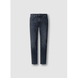 Tapered-fit-Jeans Pepe Jeans "STANLEY", Damen, Gr. 30, Länge 32, tiefblau washed, Denim/Jeans, Obermaterial: 98% Baumwolle, 2% Elasthan, gerade, unten schmal, Jeans