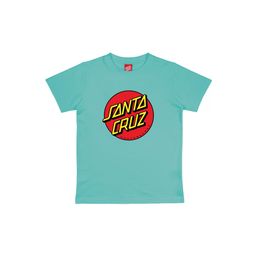 Santa Cruz Jungen T-Shirt "YOUTH CLASSIC DOT T-SHIRT", blau, Gr. 134, Obermaterial: 100% Baumwolle, Shirts