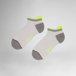 Hudson Damen Sneakersocken "Sneaker Sporty Lip", Gr. 43, weiß, Obermaterial: 76% Baumwolle CO. 22% Polyamid PA. 2% Elasthan EL., Socken