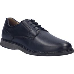 Josef Seibel Herren Schn&uuml;rschuh "Stuart 09, dunkelblau-kombi", Gr. 44, blau, Obermaterial: 100% Rindsleder Leather cow., Schuhe