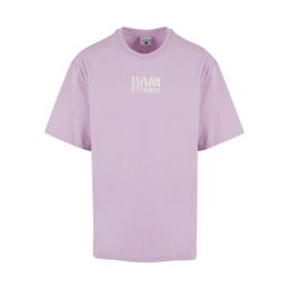 Karl Kani Damen T-Shirt "Karl Kani Kani Studios Print T-Shirt"violet, Gr. M, bedruckt, 100% Baumwolle, Shirts