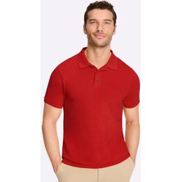 Catamaran Herren Poloshirt "Kurzarm-Poloshirt", rot, Gr. 64, unifarben, 100% Baumwolle, Shirts