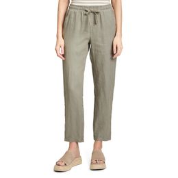 Cartoon Damen Leinenhose "Damen unifarben"cardamom seed, Gr. 40, Leinenmischung, Obermaterial: 100% Leinen, Hosen, Material