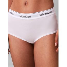 Damen Panty "MODERN COTTON", Calvin Klein Underwear, Gr. Lwei&szlig;, Jersey, Obermaterial: 53% Baumwolle, 35% Modal, 12% Elasthan, unifarben, Unterhosen,