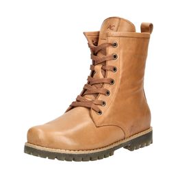 Schn&uuml;rstiefelette Andrea Conti "Andrea Conti Stiefelette Leder", Damen, Gr. 37, braun, Leder, Schuhe Schn&uuml;rstiefelette