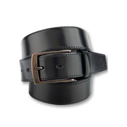 Bernd G&ouml;tz Lederg&uuml;rtel BERND G&Ouml;TZ, Herren, Gr. 100, schwarz, Rindsleder, unifarben, G&uuml;rtel Lederg&uuml;rtel, mit Schattenkante