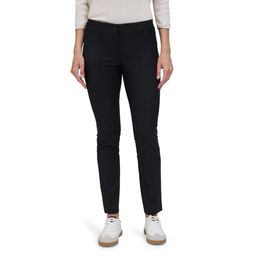 B&uuml;gelfaltenhose Betty Barclay "Damen Slim Fit", Damen, Gr. 34, Normalgr&ouml;&szlig;en, schwarz, Obermaterial: 88% Polyamid, 12% Elasthan., slim fit 7/8-L&auml;nge, Hosen, Material