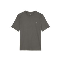 Marc O'Polo MARC O'POLO Damen T-Shirt "T-Shirt Small-Logo 1er Pack"grau, Gr. M, Obermaterial: 100% Baumwolle CO., Shirts
