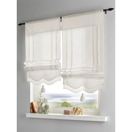 Raffrollo HEINE HOME, B:80cm H:140cm, wei&szlig;, Raffrollos