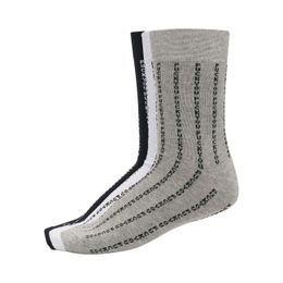 MisterTee Herren Str&uuml;mpfe "MisterTee Unisex Fuck You Socks 3-Pack", Gr. 39schwarz, grau, wei&szlig;, Baumwolle, Elasthan, Polyester, Socken