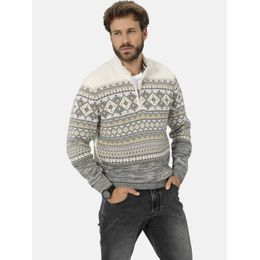 Babista Herren Troyer "Pullover VARZIRO", grau, Gr. XXL, Obermaterial: 55% Polyacryl PAN. 45% Baumwolle CO., Pullover