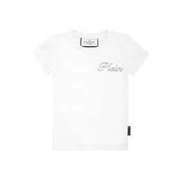 Philipp Plein Jungen T-Shirt "T-Shirt Sexy Pure"01, wei&szlig;, Gr. 16, Obermaterial: 100% Baumwolle, Shirts