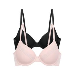 Dorina BH 'Demi' Damen Gr&ouml;&szlig;e 70 rosa / schwarz