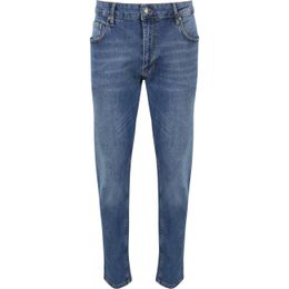 2Y Premium Herren Bequeme Jeans "2Y Premium Herren 2Y Basic Skinny Fit Jeans", blau, Gr. 34, unifarben, 97% Baumwolle, 3% Elasthan, Jeans