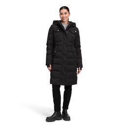 Gil Bret Damen Steppmantel "Damen mit Kapuze", schwarz, Gr. 36, Obermaterial: 100% Polyester; Besatz: 92% Polyester, 8% Elasthan; Futter: 100%