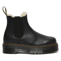 Dr. Martens Damen Winterstiefelette "2976 Quad", Gr. 42schwarz, Leder, Schuhe, Plateauboot mit Warmfutter