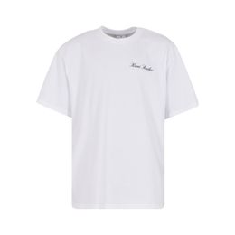 T-Shirt Karl Kani "Karl Kani Kani Music Print T-Shirt", Damen, Gr. M, wei&szlig;, 100% Baumwolle, bedruckt, normal, Rundhals, Shirts T-Shirt