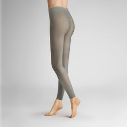 Hudson Damen Feinstrumpfleggings "Leggings Web", Gr. 38, grau, Obermaterial: 92% Polyamid PA. 8% Elasthan EL., Strumpfhosen
