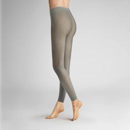 Hudson Damen Feinstrumpfleggings "Leggings Web", Gr. 36, grau, Obermaterial: 92% Polyamid PA. 8% Elasthan EL., Strumpfhosen