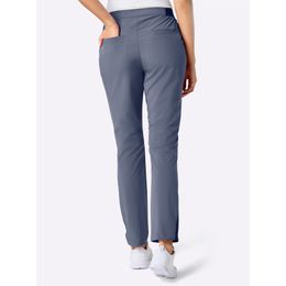 Catamaran Damen Trekkinghose, grau, Gr. 40, unifarben, 72% Viskose, 25% Polyamid, 3% Elasthan, Hosen