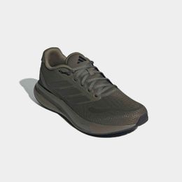 Herren Laufschuh "RUNFALCON 5", adidas Performance, Gr. 42,5, grün, Synthetik, Textil, Schuhe