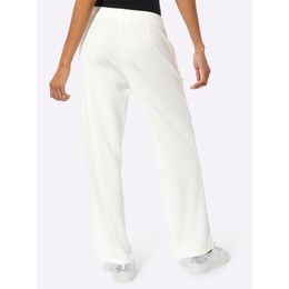CR&Eacute;ATION L CREATION L Damen Jerseyhose, wei&szlig;, Gr. 40, unifarben, 50% Modal, 44% Polyester, 6% Elasthan, Hosen