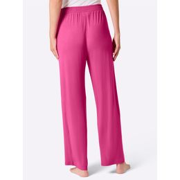 feel good Damen Jerseyhose, Gr. 36, pink, 95% Viskose, 5% Elasthan, unifarben, Hosen