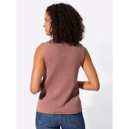 Casual Looks Damen Pullunder "Stricktop", rosa, Gr. 40, unifarben, 100% Polyacryl, Pullover