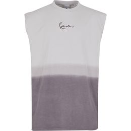 Karl Kani Herren Tanktop "Karl Kani Signature Gradient Sleeveless T-Shirt"grau, Gr. M, 100% Baumwolle, Tops