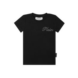 Philipp Plein Jungen T-Shirt "T-Shirt Sexy Pure"02, schwarz, Gr. 14, Obermaterial: 100% Baumwolle, Shirts
