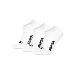 starters STARTER Damen Sneakersocken "Socken STARTER 3pk Sneaker Socks 3er Pack", Gr. 39weiß, Obermaterial: 69% Baumwolle CO. 27% Polyester PES. 3% Polyamid