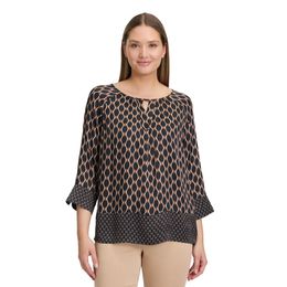 Betty Barclay Damen Schlupfbluse "Damen mit Print", schwarz, Gr. 36, Obermaterial: 100% Viskose; Besatz: 100% Viskose, Blusen