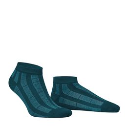Hudson Damen Sneakersocken "Sneaker Pin", Gr. 39, blau, Obermaterial: 75% Baumwolle CO. 23% Polyamid PA. 2% Elasthan EL., Socken