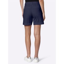 Heine Damen Shorts, blau, Gr. 50, unifarben, 98% Baumwolle, 2% Elasthan, Hosen