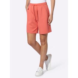 Heine Damen Shorts, rosa, Gr. 38, unifarben, 55% Viskose, 40% Polyester, 5% Elasthan, Hosen