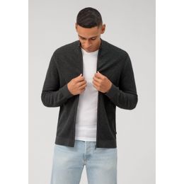 OLYMP Jungen Strickpullover "OLYMP Casual Strick"anthrazit, Gr. M, 100% Baumwolle, Pullover