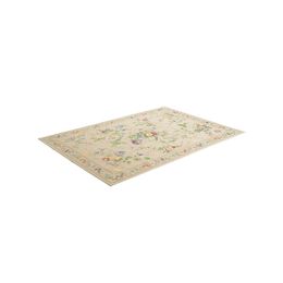 Teppich, B:60cm H:4mm L:90cm, beige, Baumwolle, Kunstfaser, Polyester, Polypropylen, Wohnzimmer, Teppiche