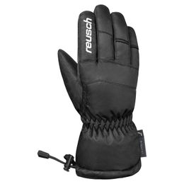 Reusch M&auml;dchen Skihandschuhe "Charlie R-TEX XT Junior", schwarz, Gr. 5, unifarben, 87% Polyester, 13% Lederimitat, Handschuhe, mit wasserdichter,