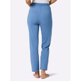 Damen Stretch-Hose, CREATION L PREMIUM, Gr. 36, blau, 60% Modal, 34% Viskose, 6% Elasthan, unifarben, Hosen