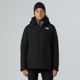 The North Face Damen 3-in-1-Funktionsjacke "W INLUX TRICLIMATE - EU"tnf schwarz heather, tnf schwarz, Gr. M, Obermaterial: 100% Polyester, Jacken,